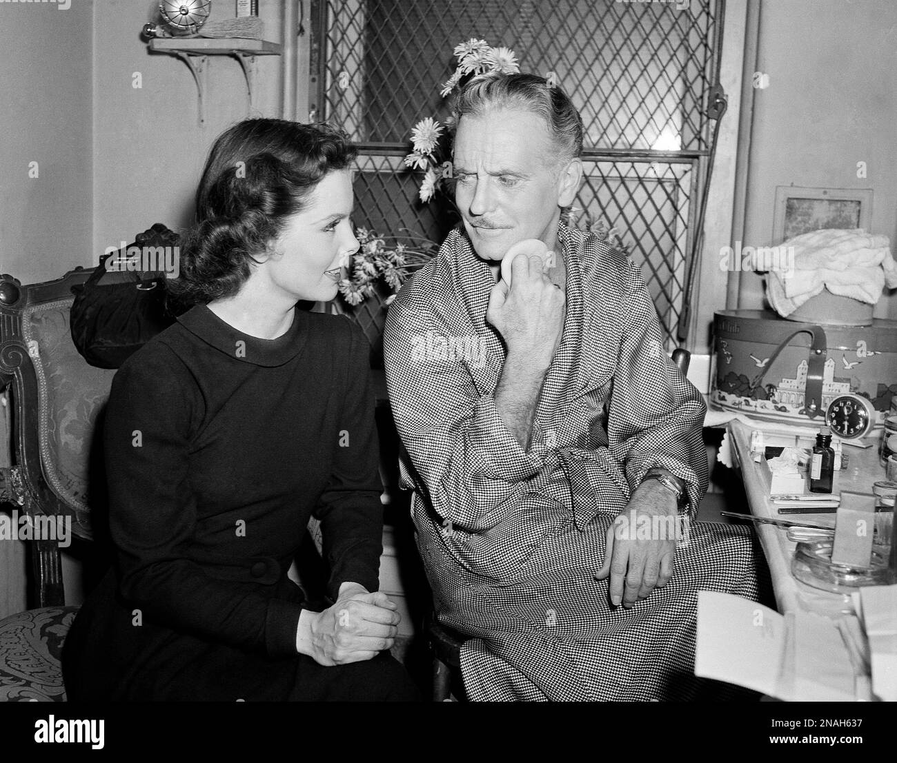 Sylvia Weld and Ralph Morgan, returning to Broadway after nine years in ...