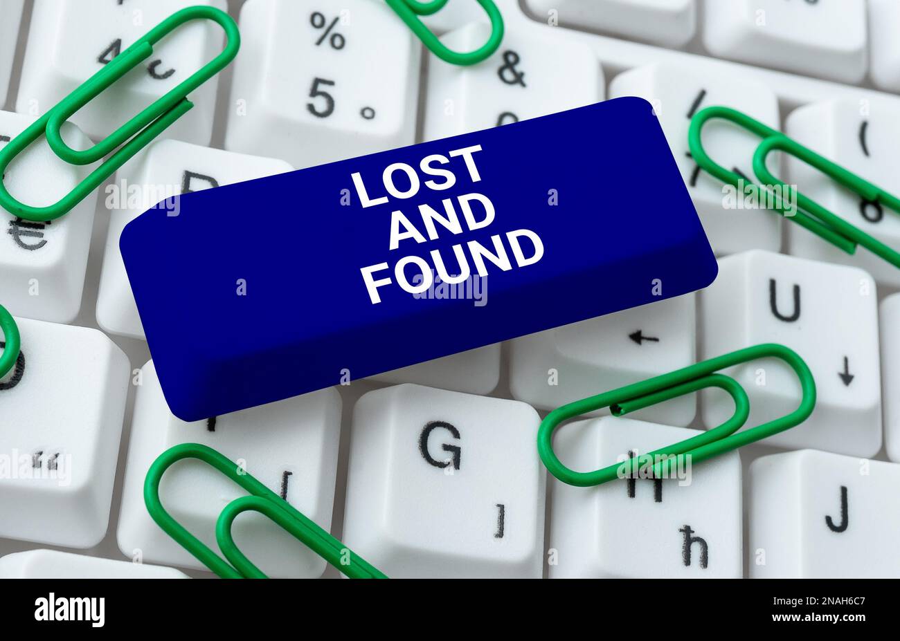 Text sign showing Lost And Found. Business overview Place where you can ...
