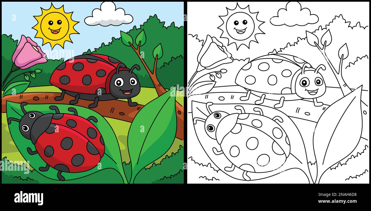 Ladybird book illustration hi-res stock photography and images - Alamy