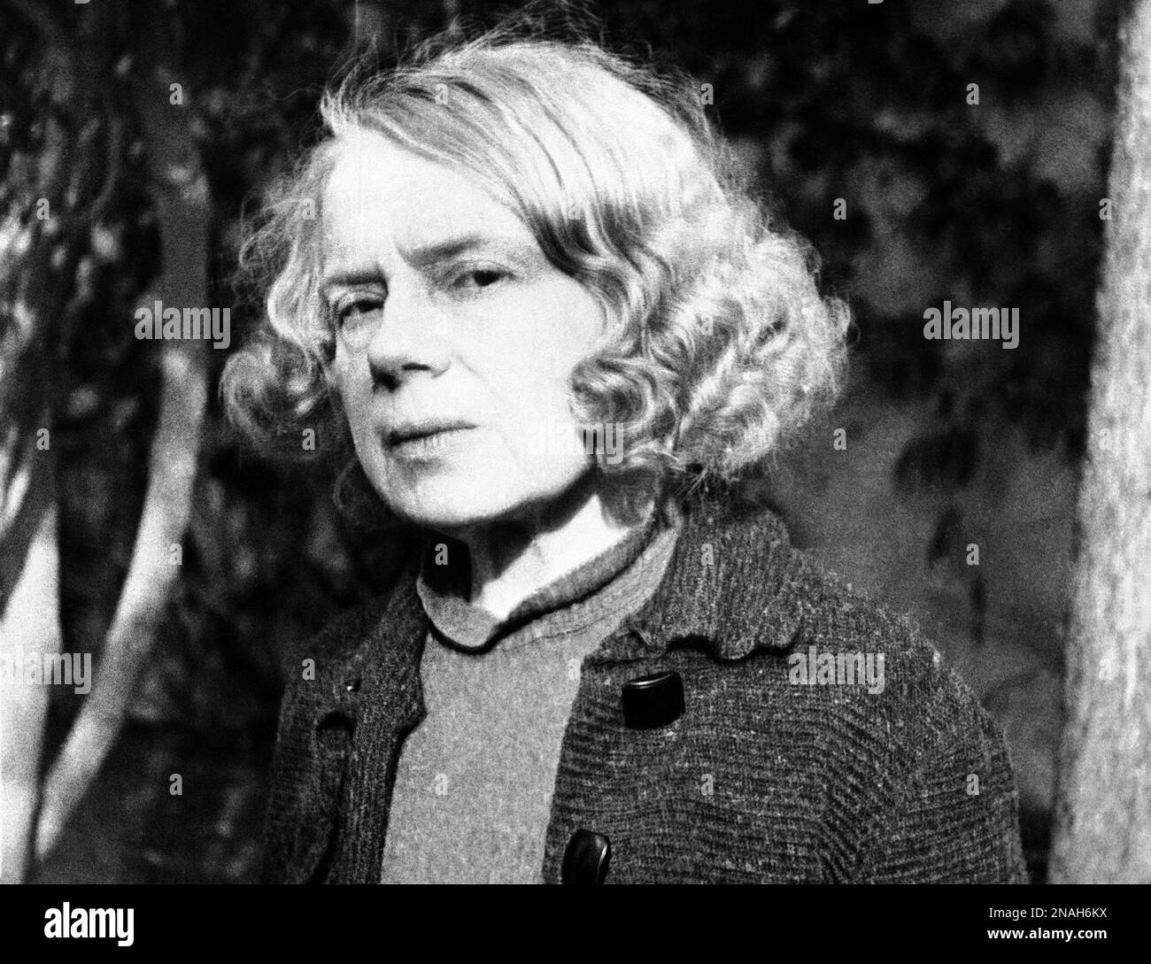 Natalia, Leon Trotsky's wife at Coyoacan, Mexico, on Feb. 24, 1937 ...