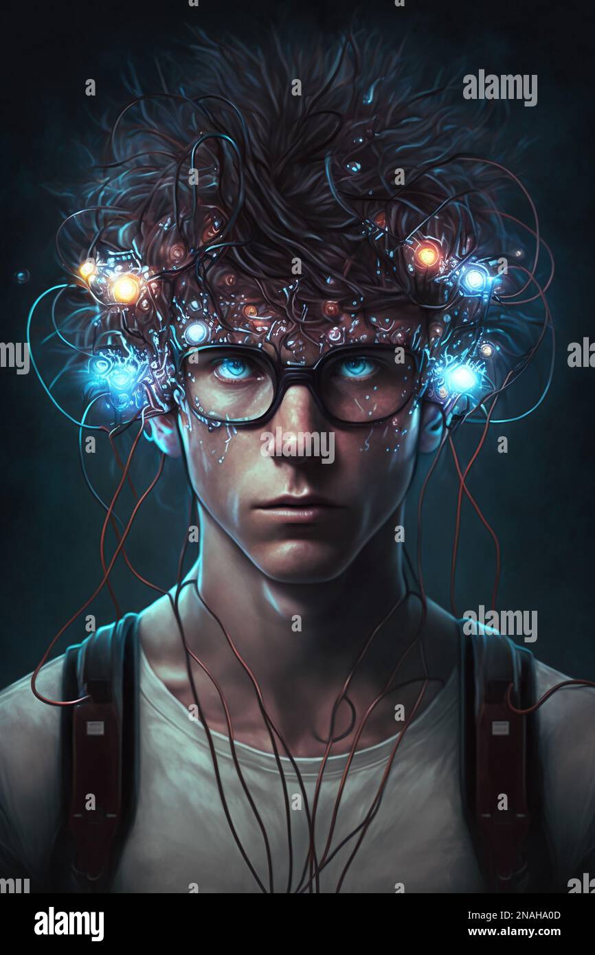 Psyche in human brain hi-res stock photography and images - Alamy