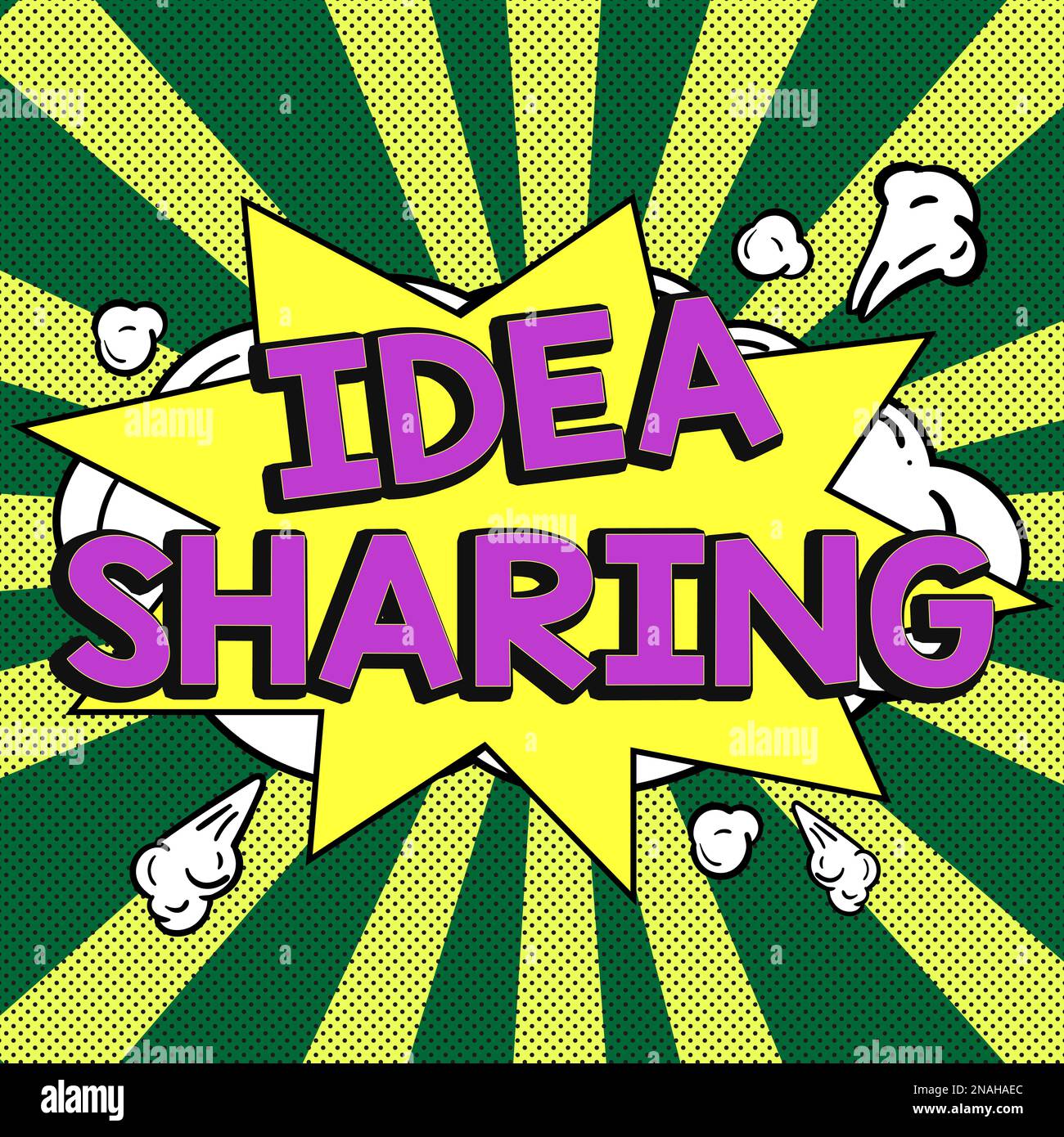 Conceptual display Idea Sharing. Concept meaning Startup launch ...