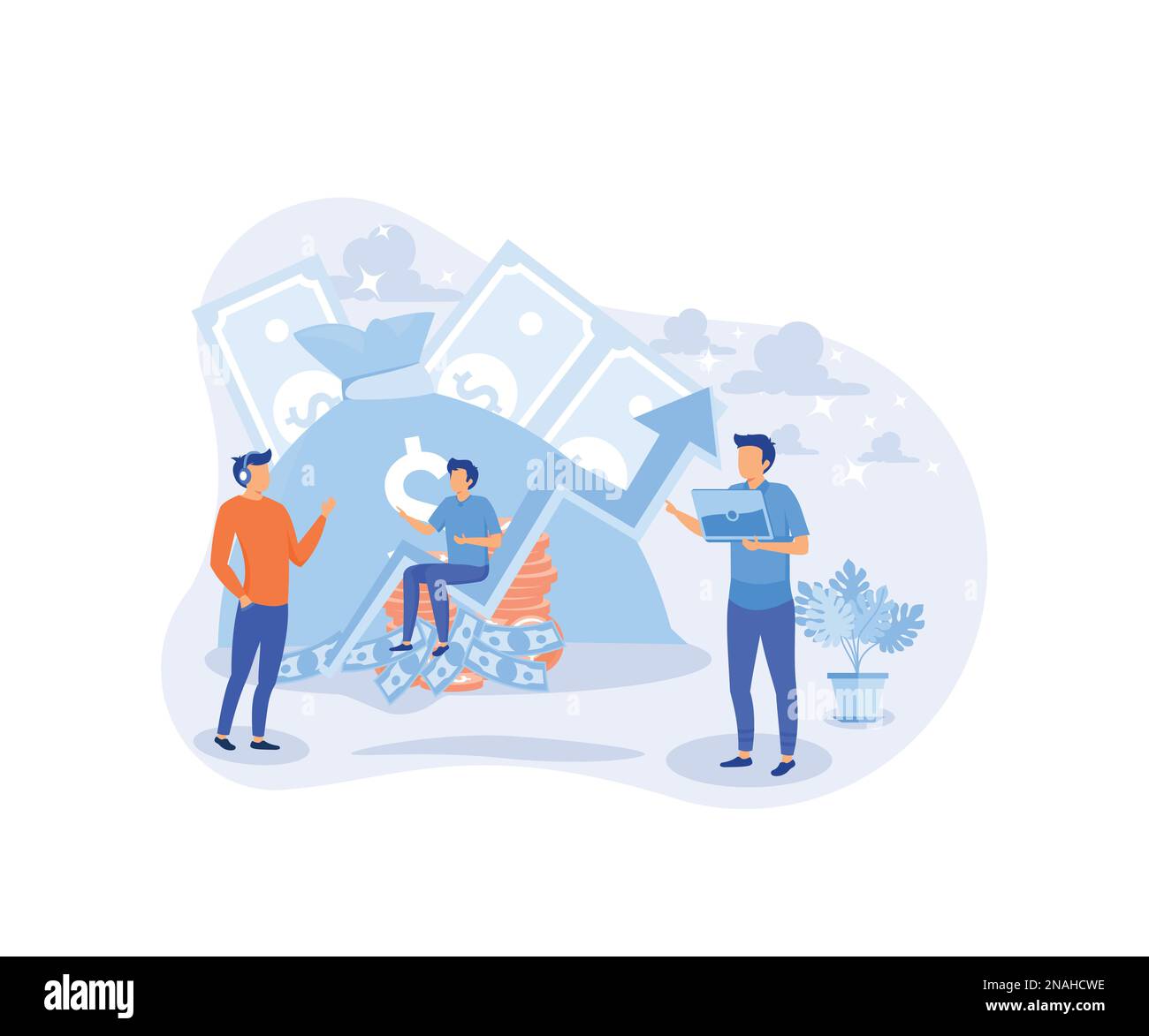 Bank balance cash Stock Vector Images - Alamy