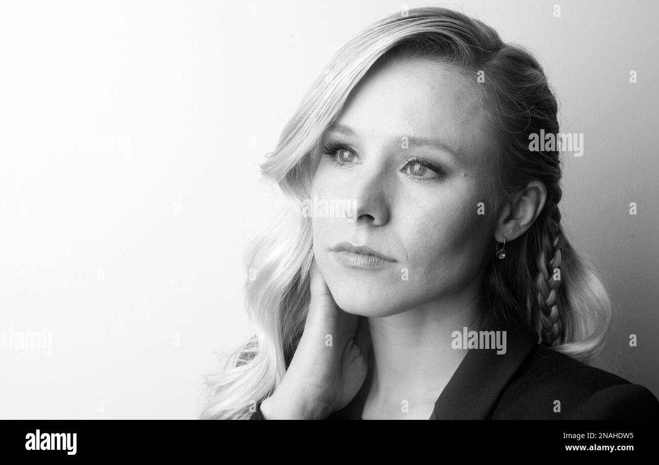 Actress Kristen Bell poses for a portrait Friday, Jan. 6 in New York ...