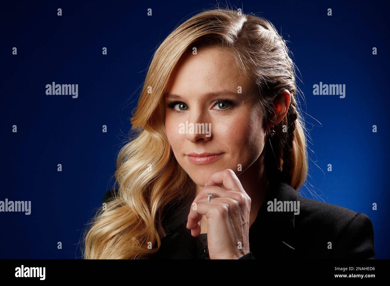 Actress Kristen Bell poses for a portrait Friday, Jan. 6 in New York ...