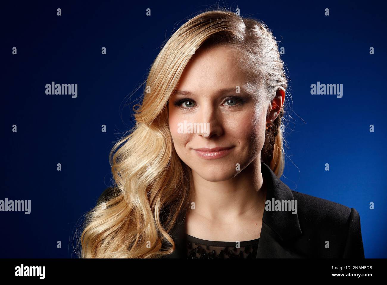 Actress Kristen Bell poses for a portrait Friday, Jan. 6 in New York ...