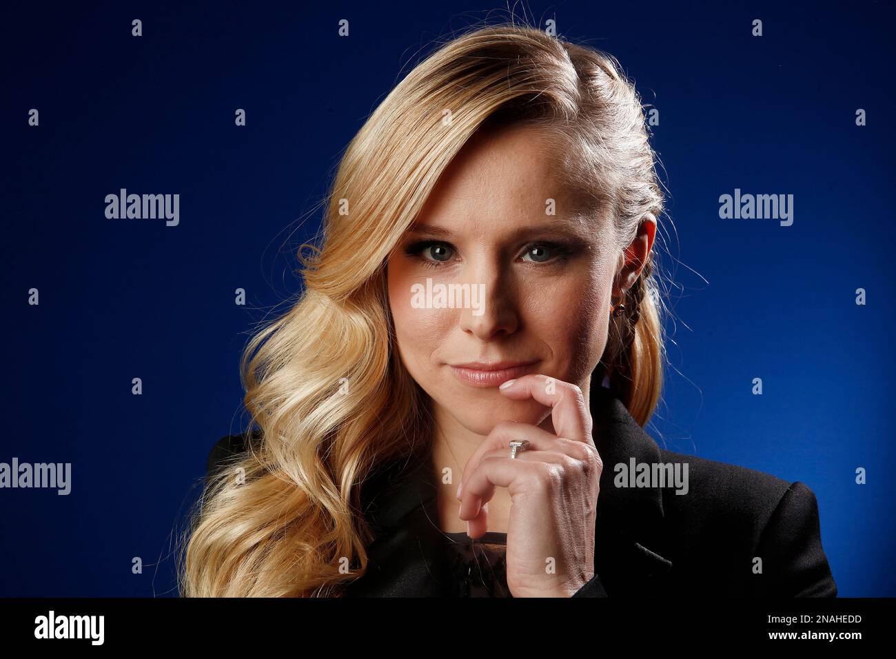Actress Kristen Bell poses for a portrait Friday, Jan. 6 in New York ...
