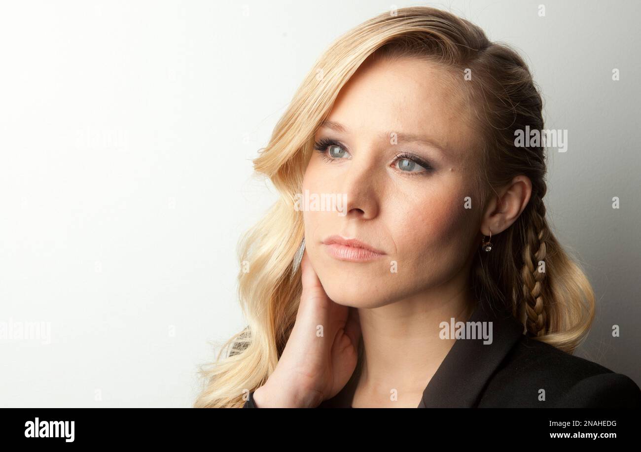 Actress Kristen Bell poses for a portrait Friday, Jan. 6 in New York ...