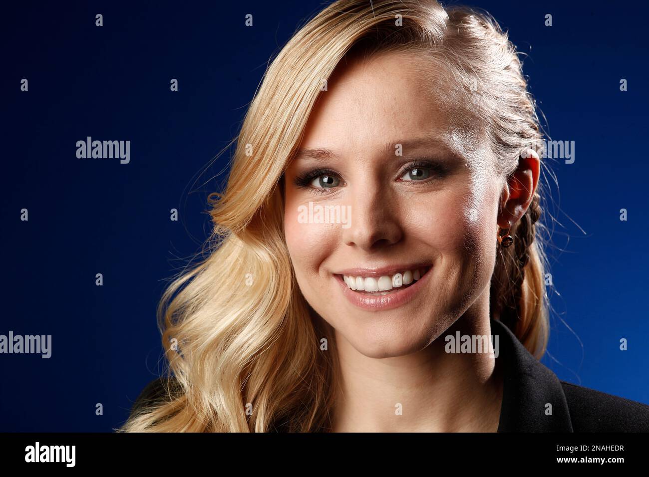 Actress Kristen Bell poses for a portrait Friday, Jan. 6 in New York ...