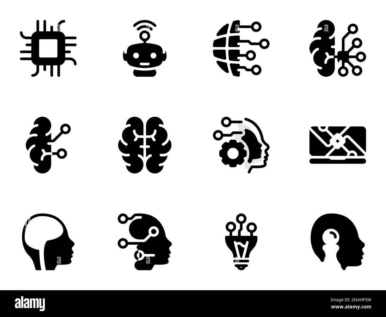 Brain sensor Black and White Stock Photos & Images - Alamy