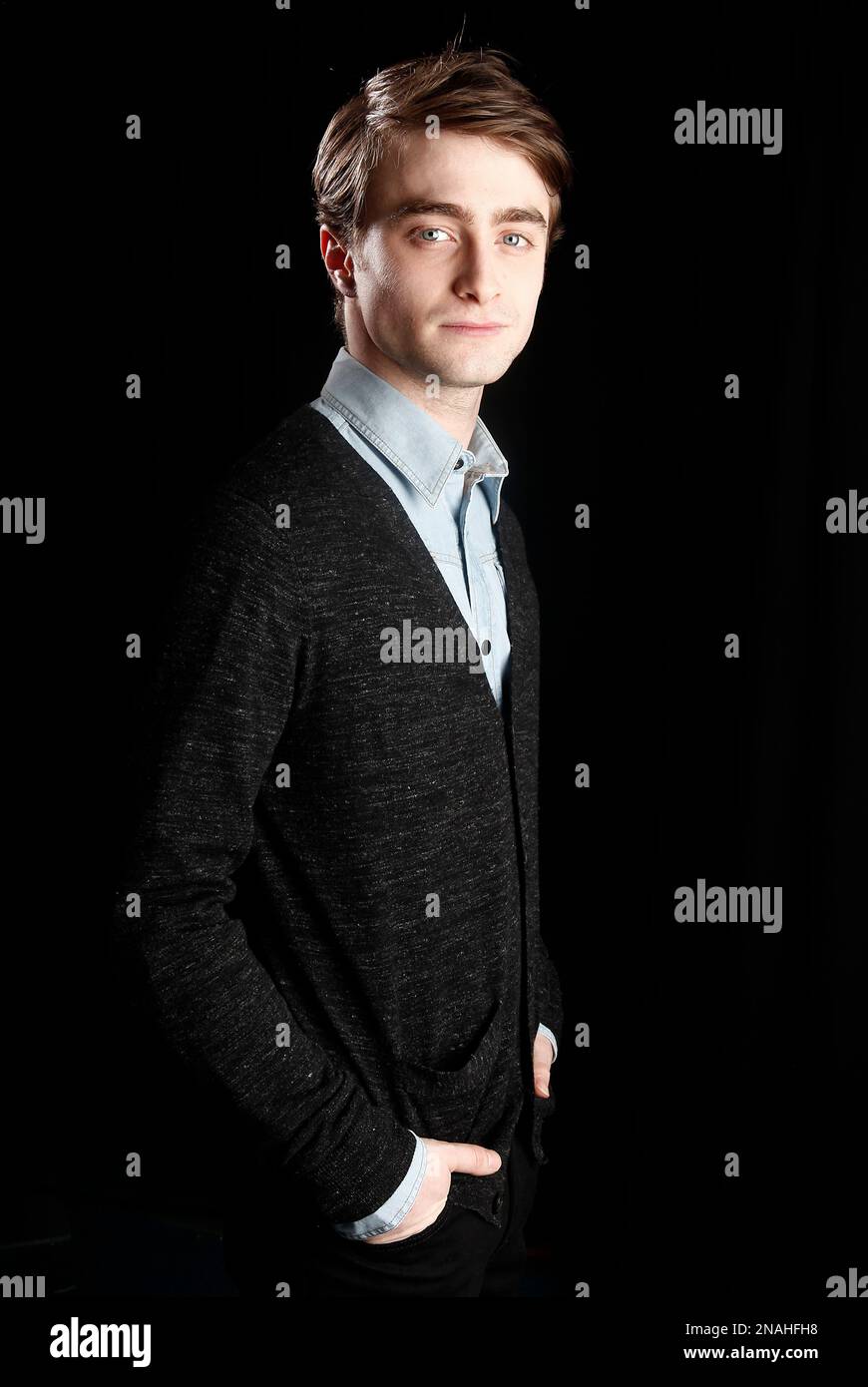Actor Daniel Radcliffe poses for a portrait while promoting the film ...