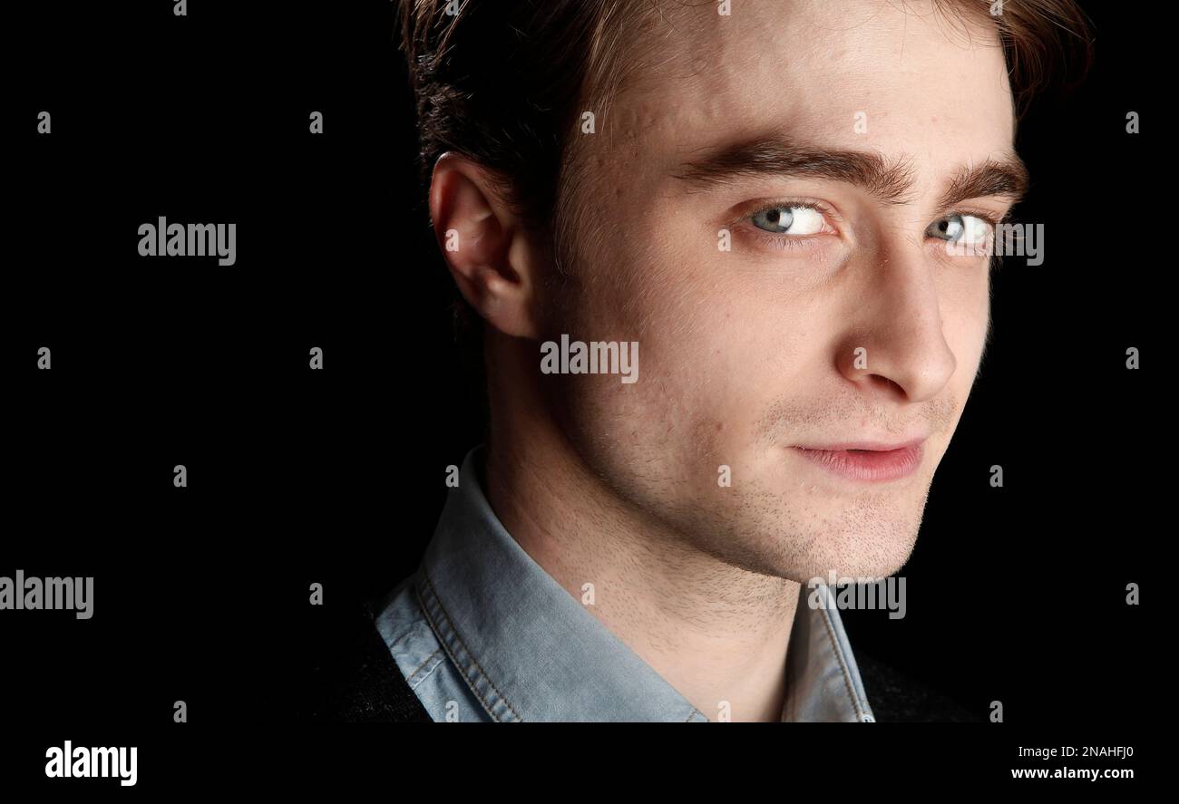 Actor Daniel Radcliffe poses for a portrait while promoting the film ...