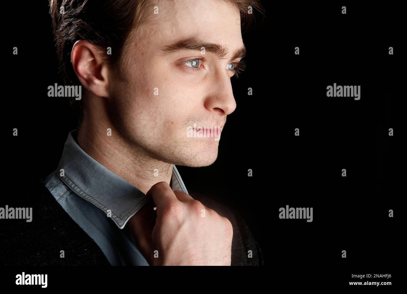 Actor Daniel Radcliffe poses for a portrait while promoting the film ...