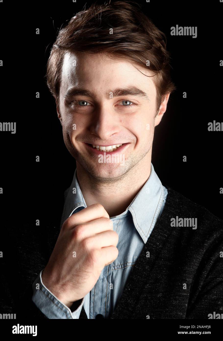 Actor Daniel Radcliffe poses for a portrait while promoting the film ...