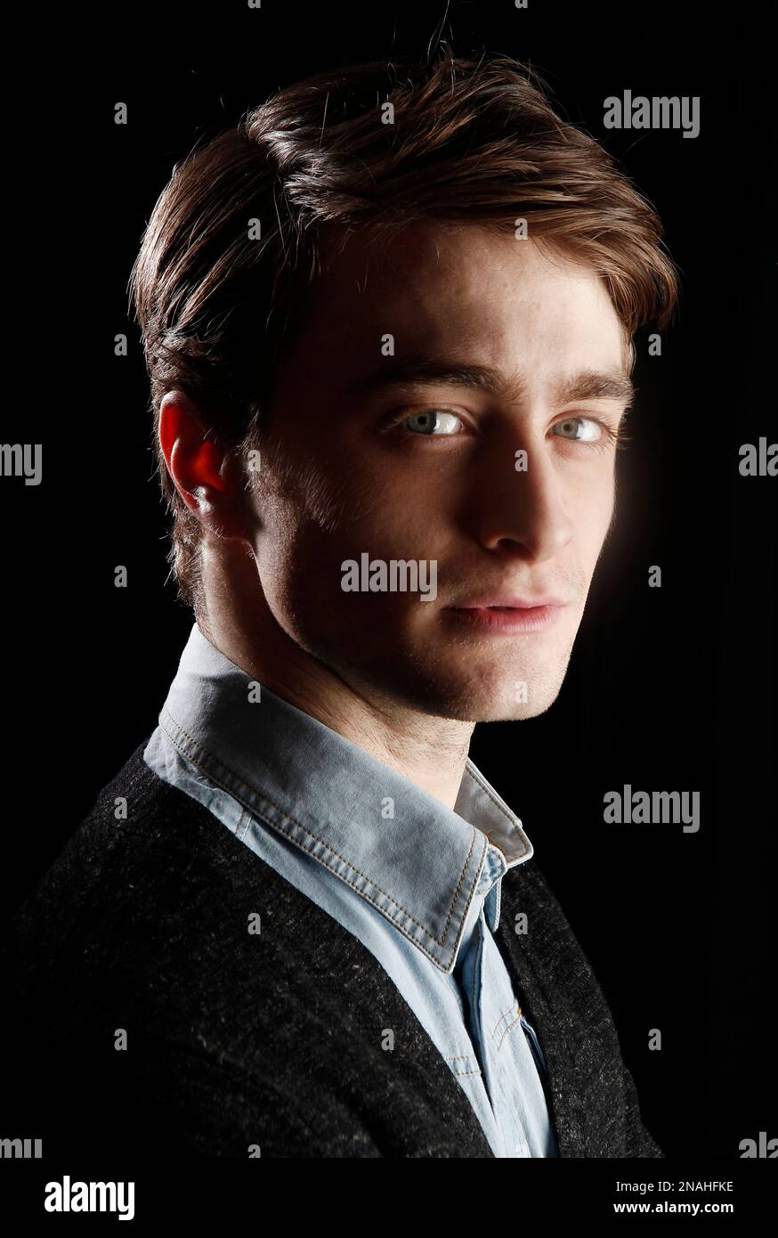 Actor Daniel Radcliffe poses for a portrait while promoting the film ...
