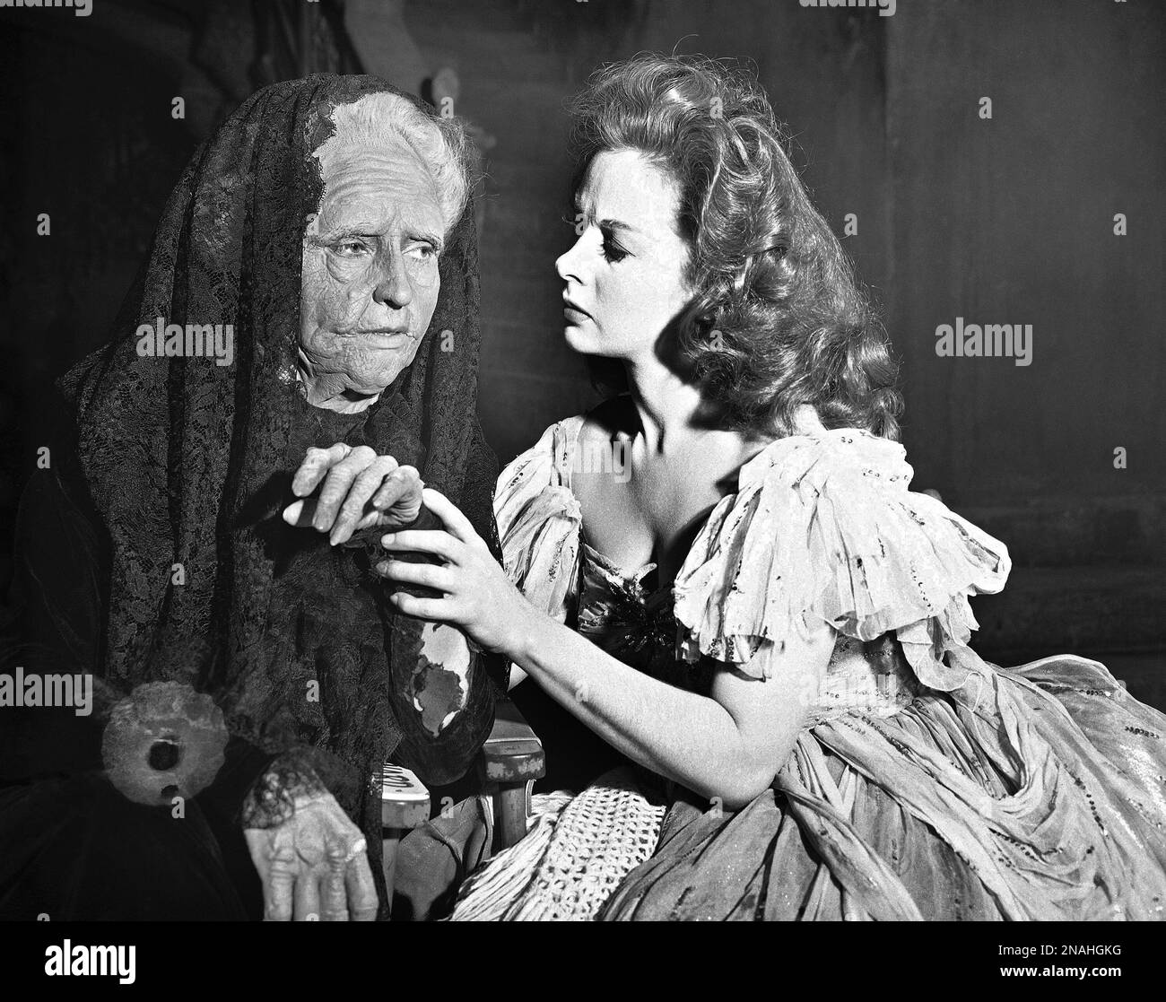 Actress Agne’s Moorehead, who plays the role of the 105-year-old ...