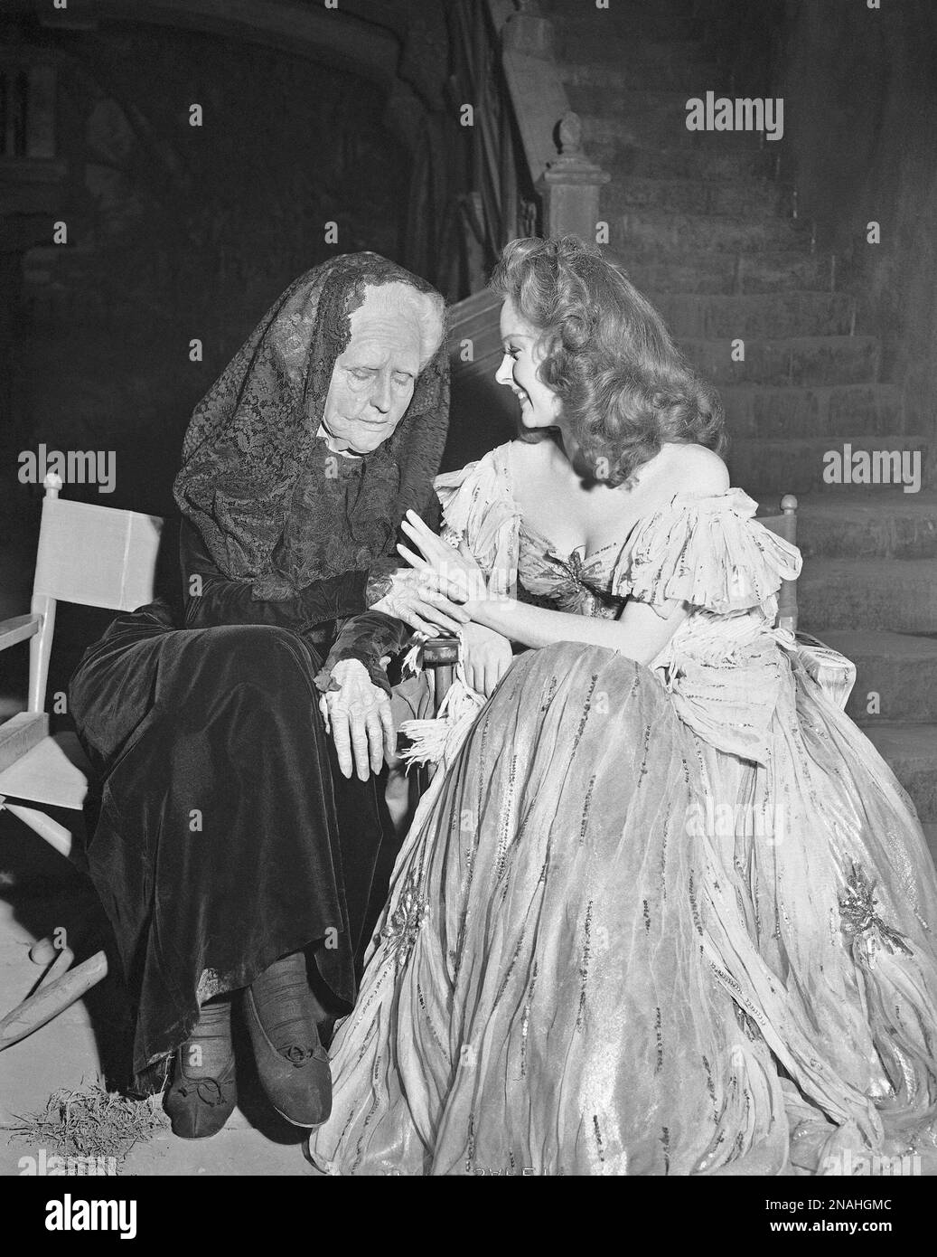 Actress Agne’s Moorehead, who plays the role of the 105-year-old ...