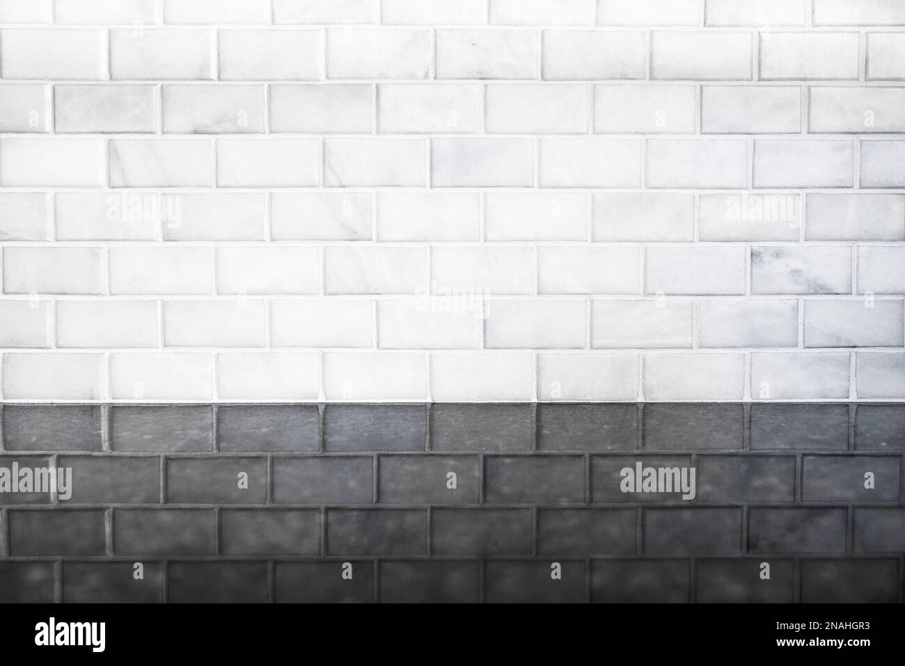 Black and white subway pattern hi-res stock photography and images - Alamy