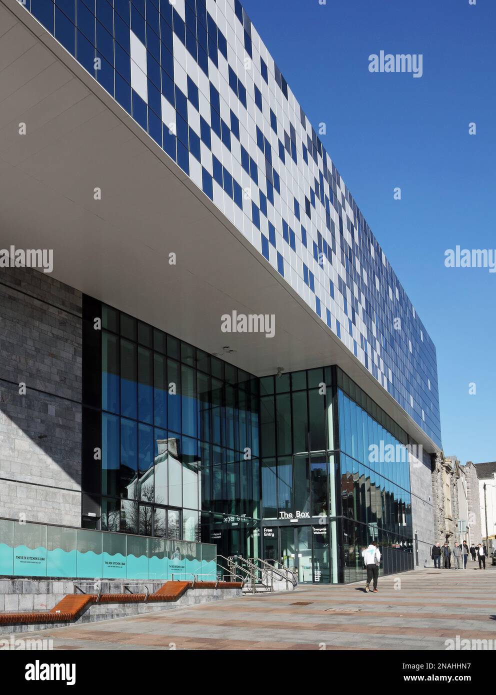 The Box a cultural hub offering a museum, art gallery and research centres in Plymouth. It ...