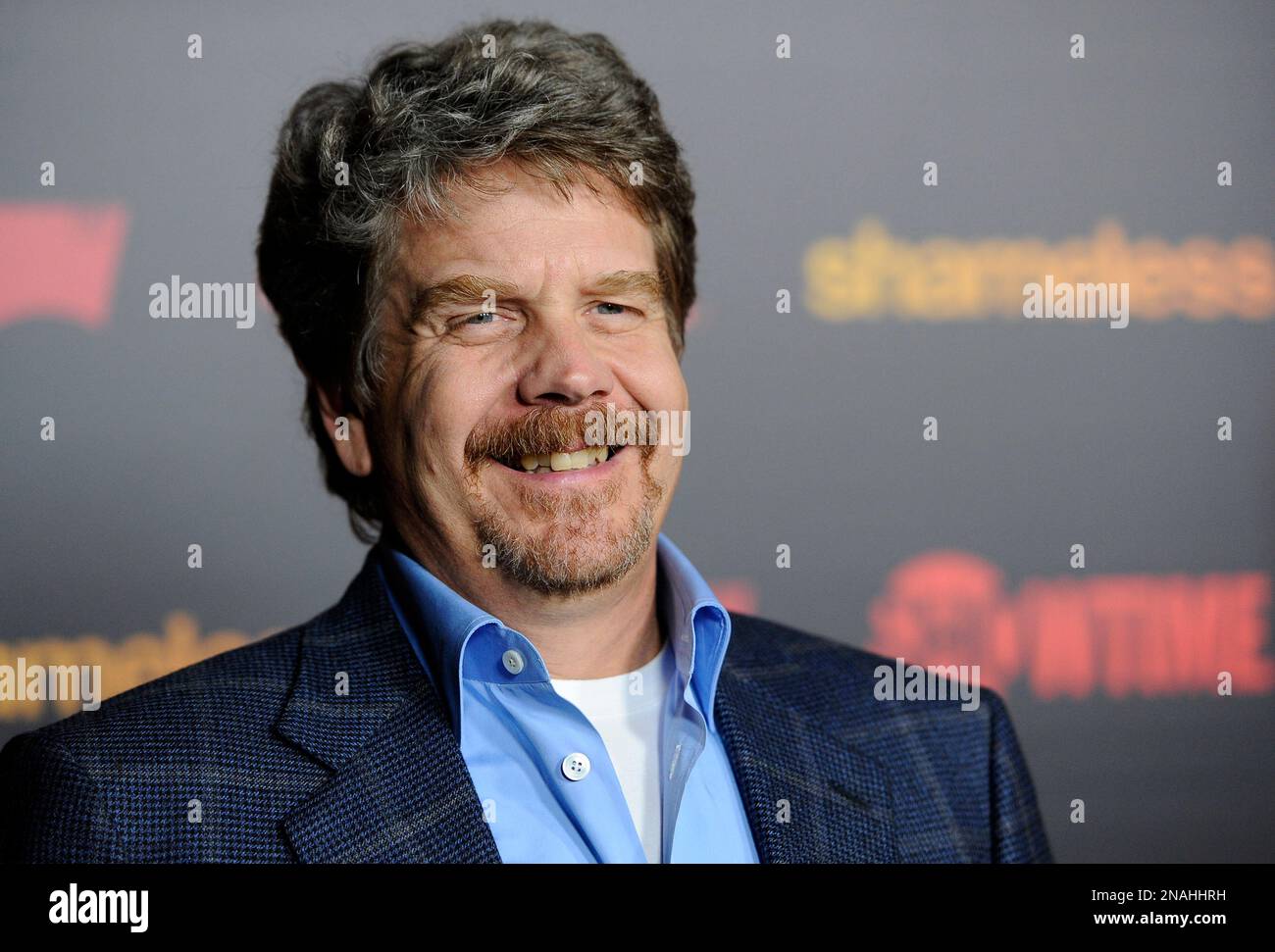 John Wells, executive producer of "Shameless," poses at the premiere of ...