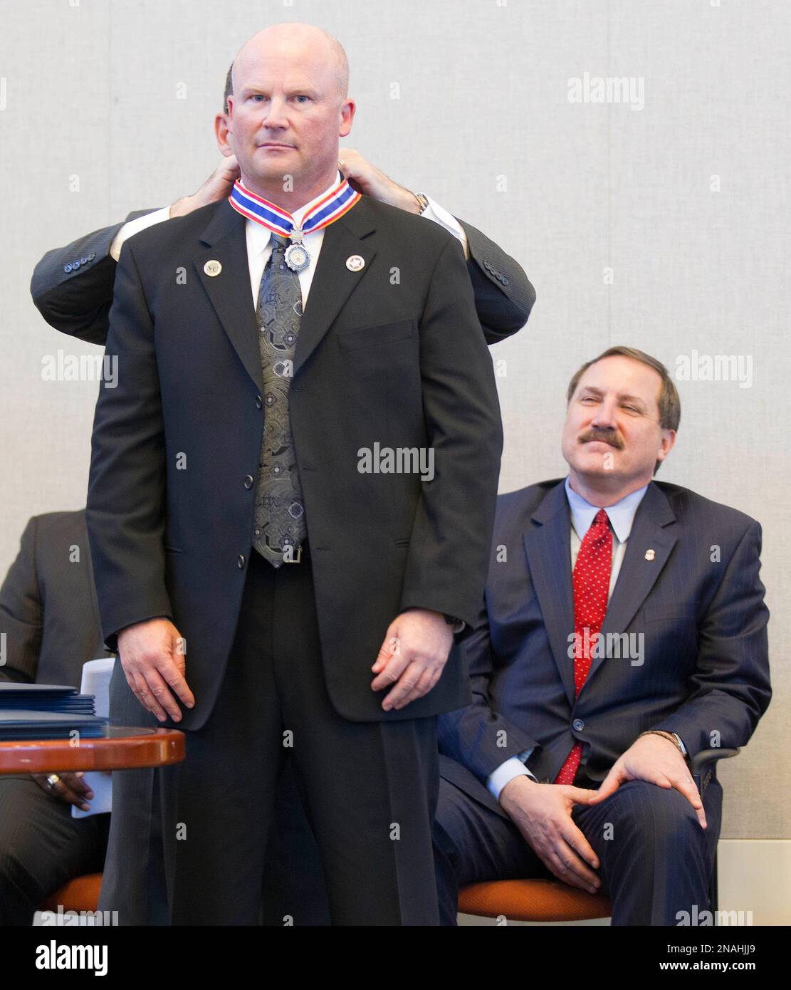 Deputy U.S. Marshal Richard Joseph Gardner is presented with the Law ...