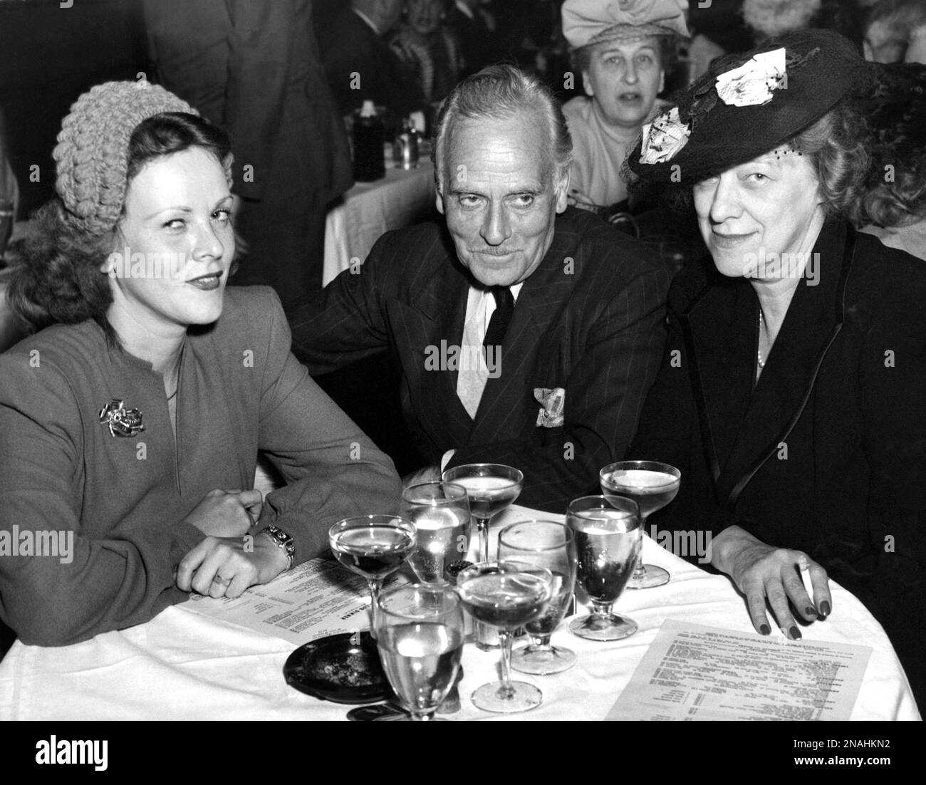 Ralph Morgan, veteran stage and screen star, spent a evening at Sherman ...