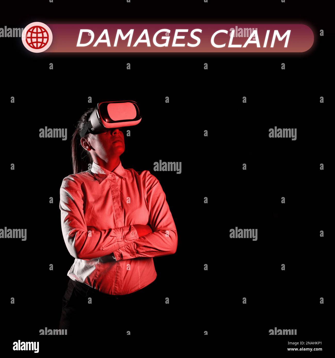 Writing displaying text Damages Claim. Internet Concept Demand ...