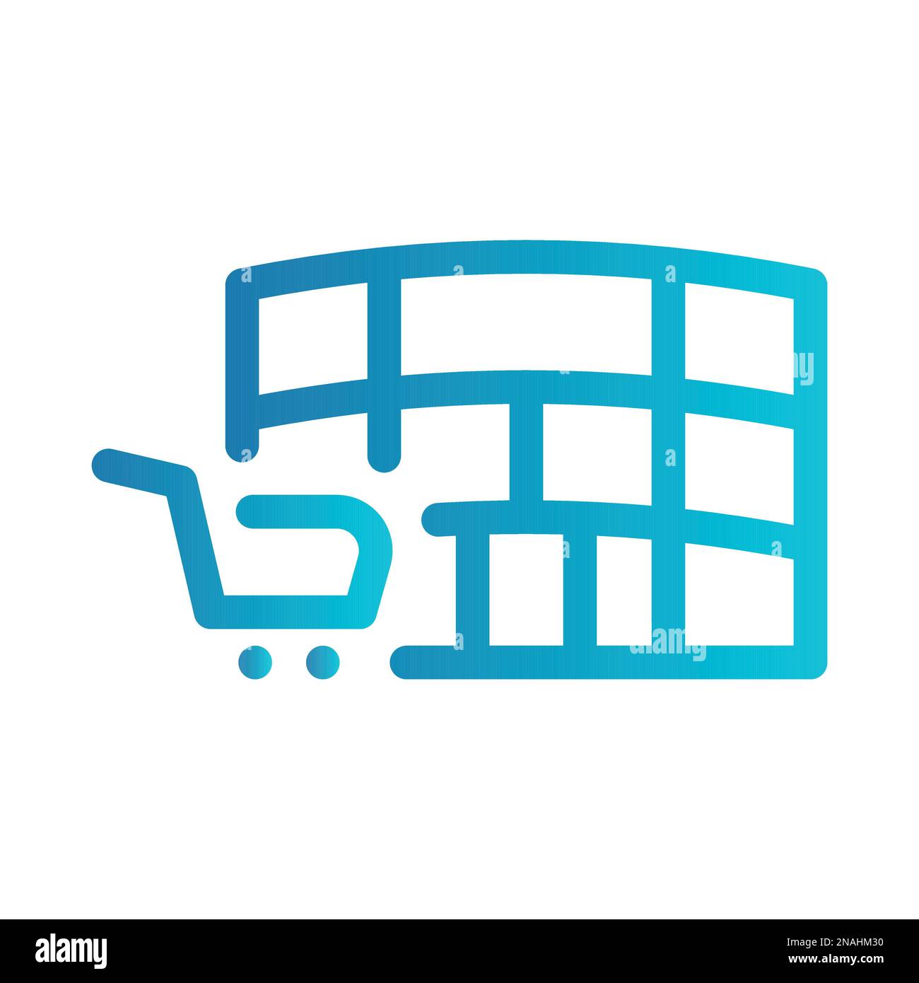 Simple vector icon mall Stock Vector Image & Art - Alamy
