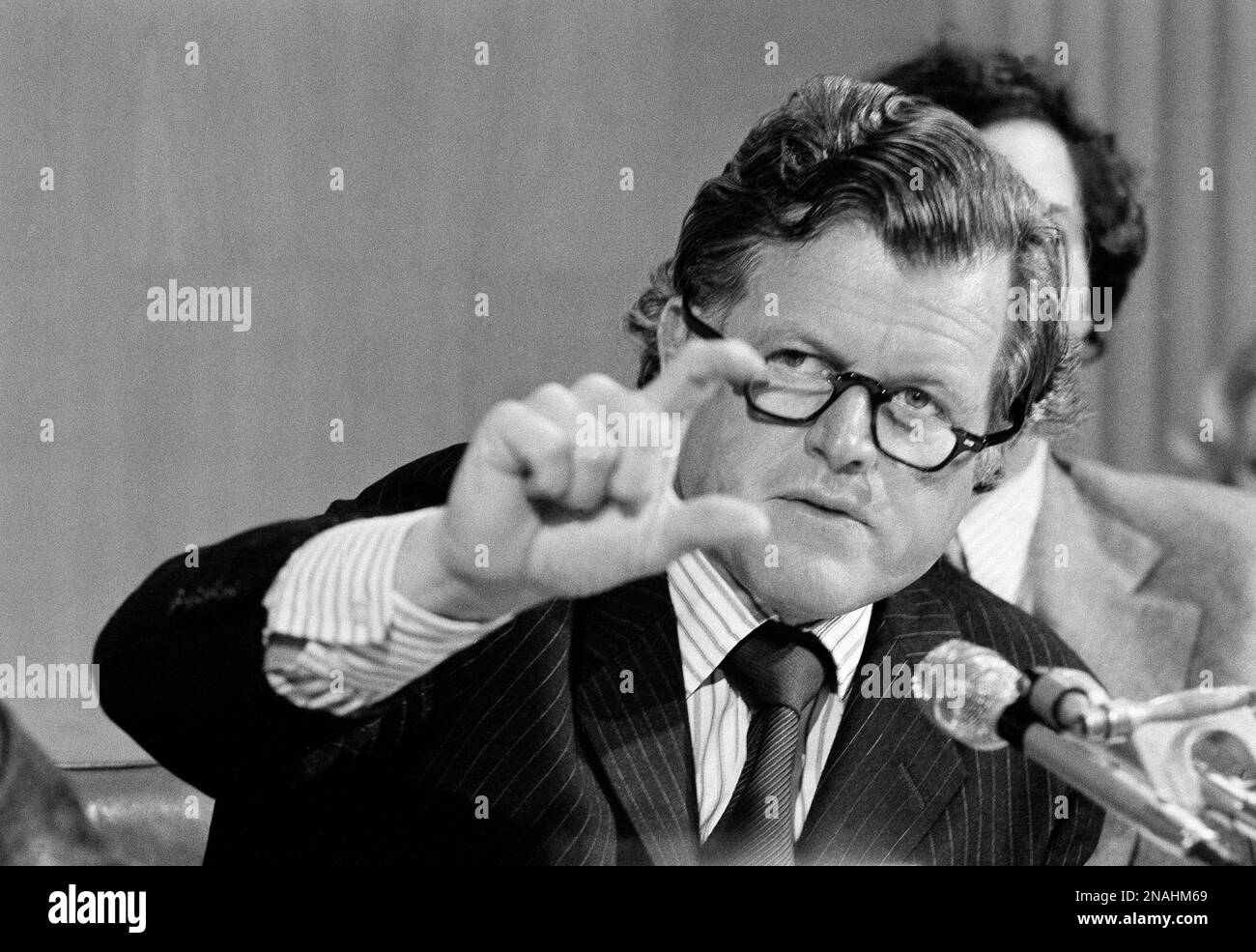 Sen. Edward Kennedy. D-Mass., chairman of the Senate Human Resources ...