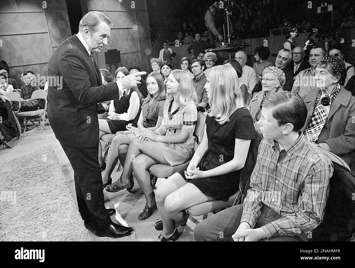 Art Linkletter has some advice for young members of his audience ...