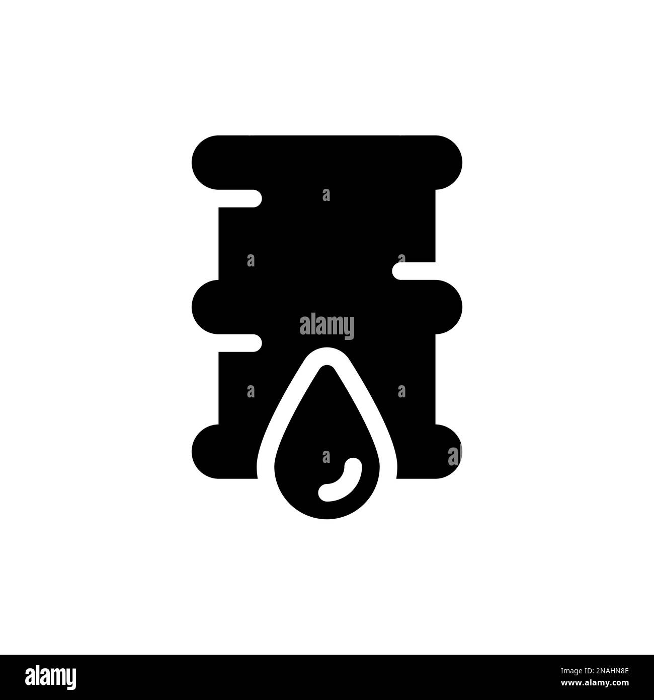 Simple vector icons. Flat illustration on a theme oil Stock Vector ...