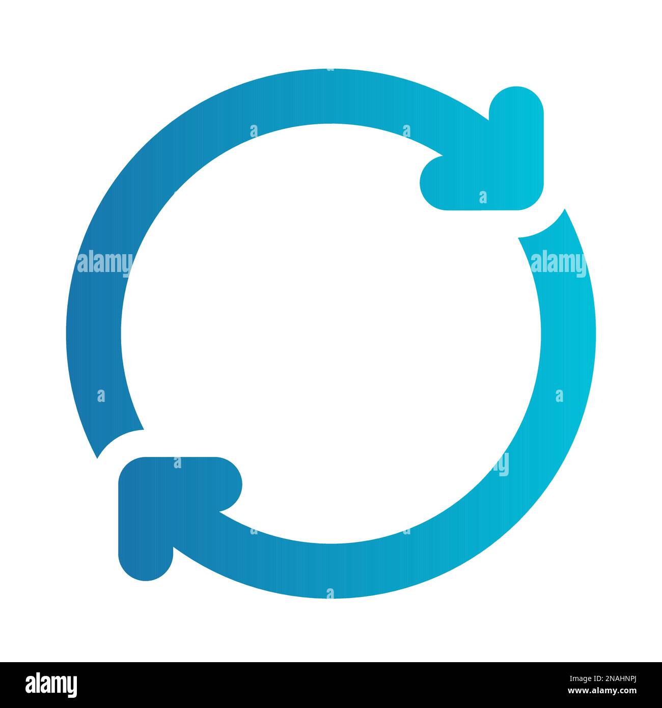 Update icon flat icon Stock Vector Images - Alamy