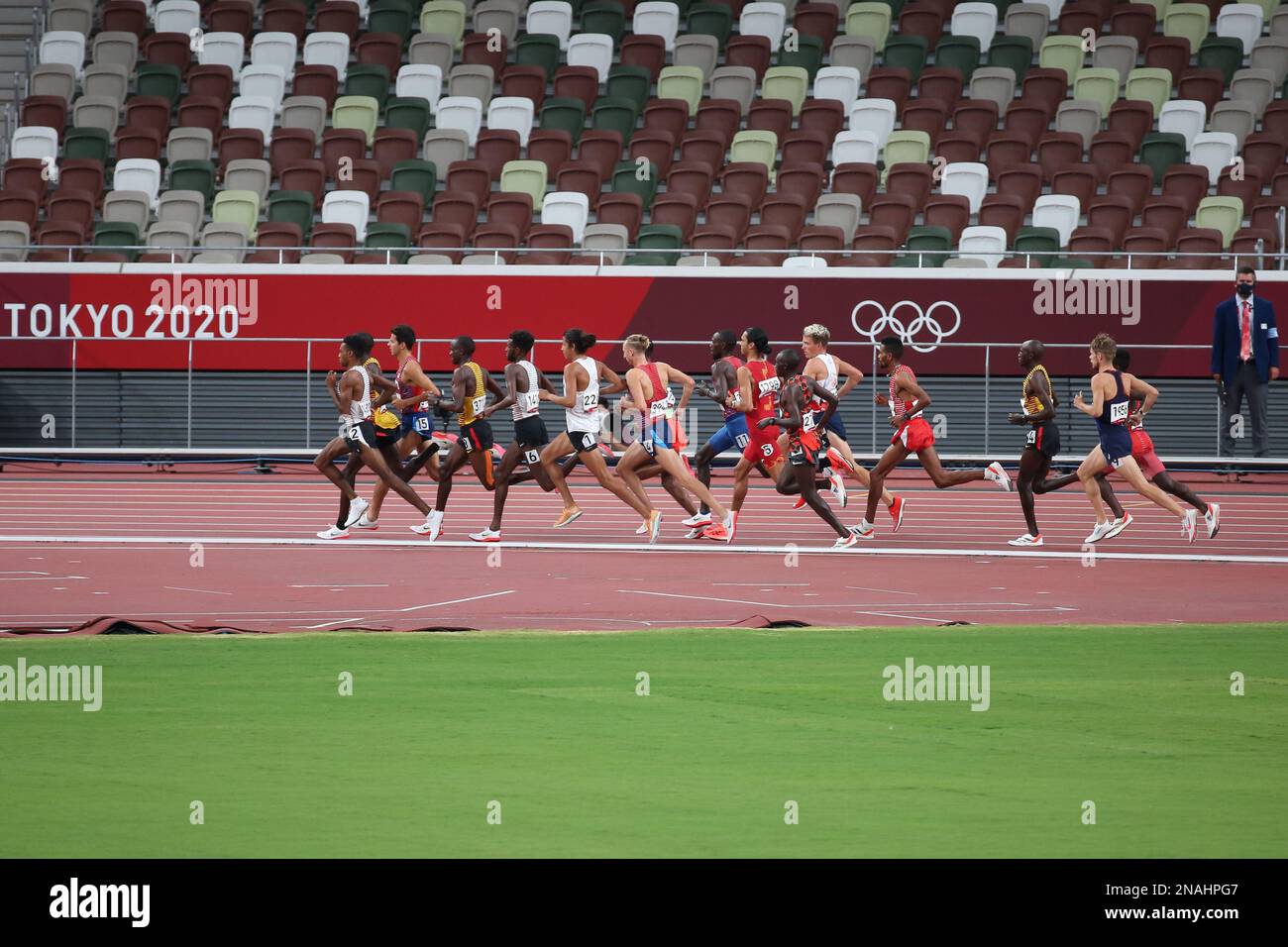 AUG 06, 2021 - Tokyo, Japan: Justyn Knight of Canada leads in the ...
