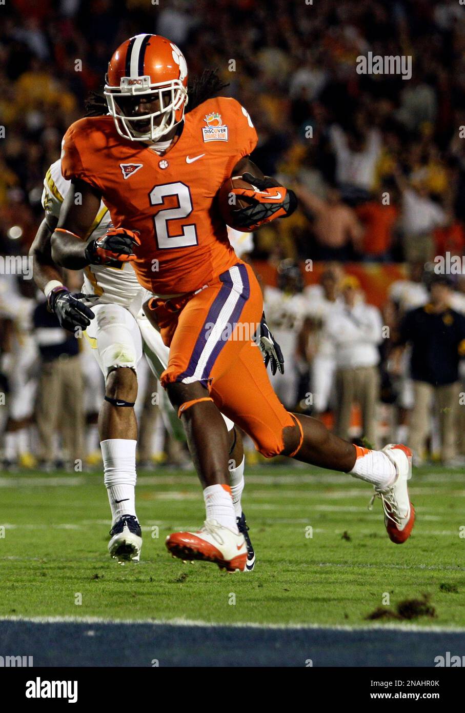 Clemson's Sammy Watkins (2) runs into the end zone with a touchdown the ...