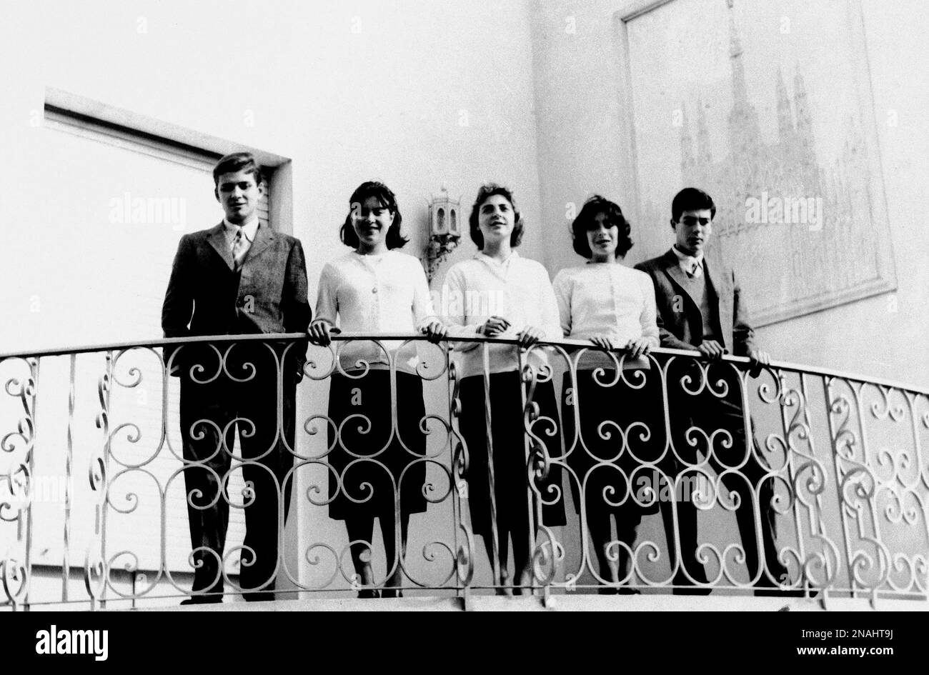 The famous Diligenti quintuplets, the only in the world, are preparing ...