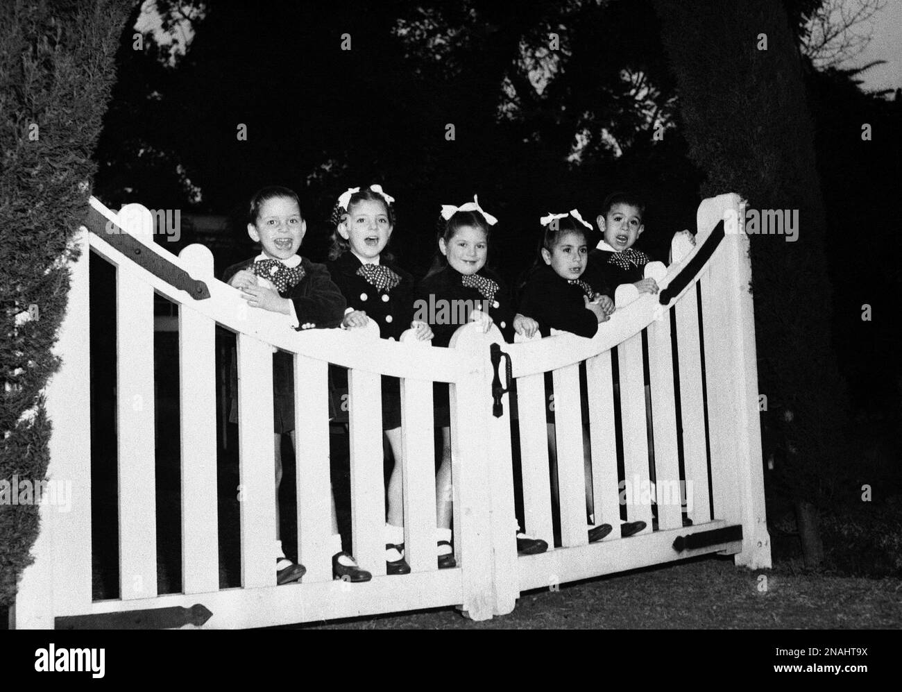 The Diligenti quintuplets of Argentina, who will becomefive years old ...