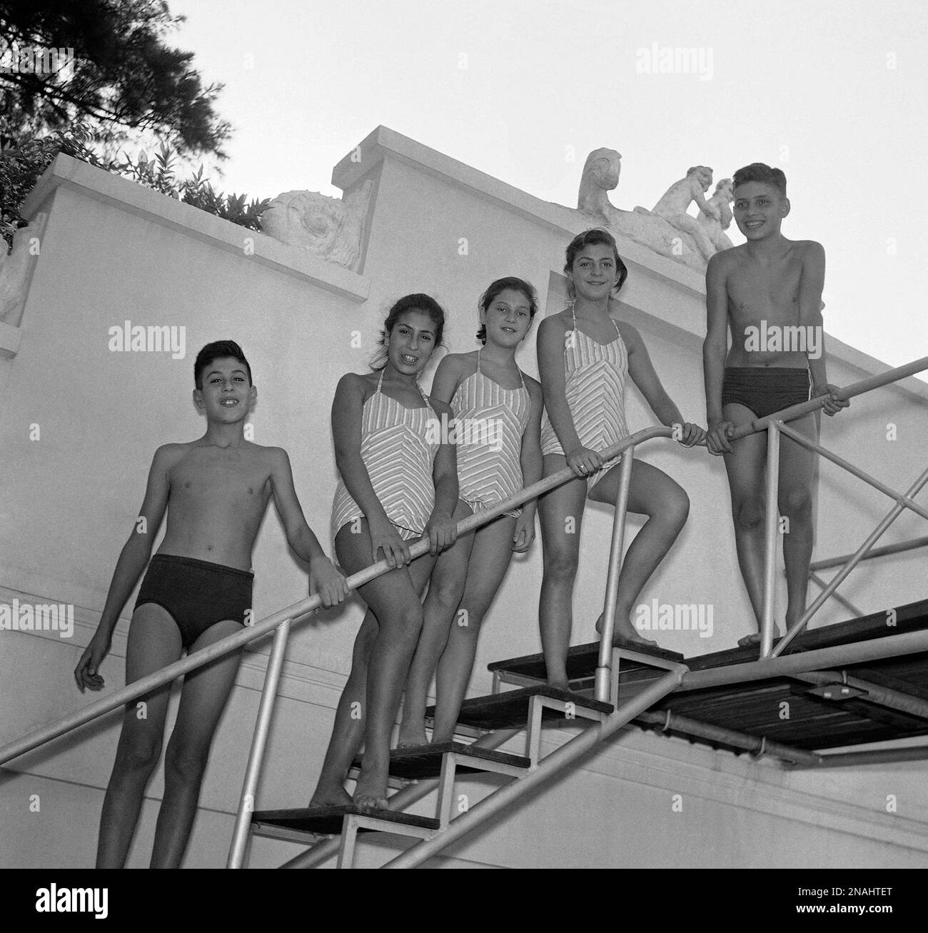 The Diligenti quintuplets, who will be 13 years old on July 15, shown ...