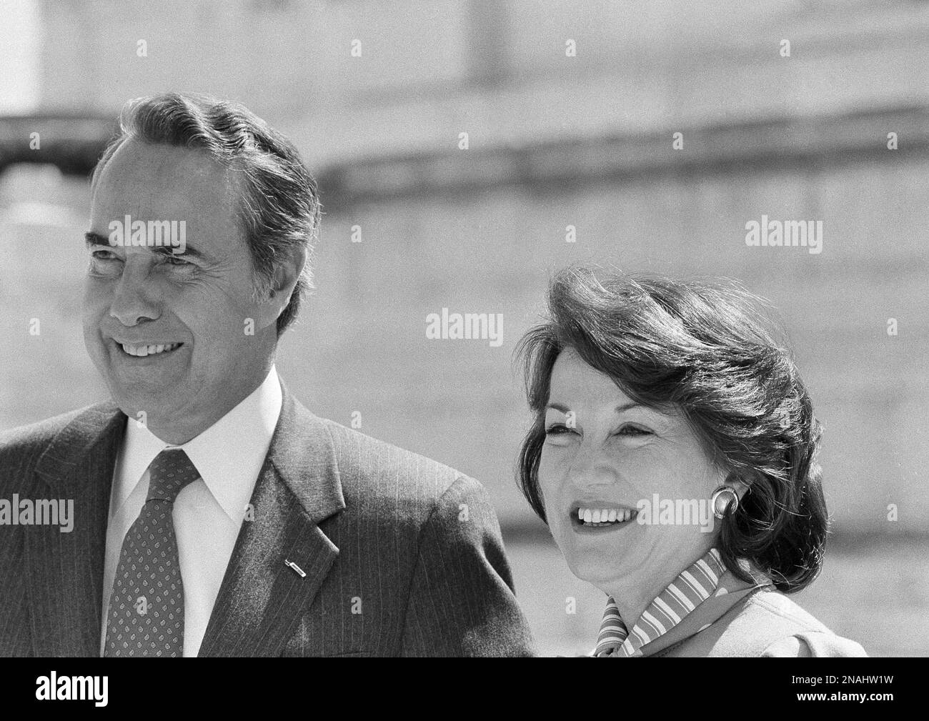 U.S. Senator Robert J. Dole and his wife Elizabeth, U.S. Secretary of ...
