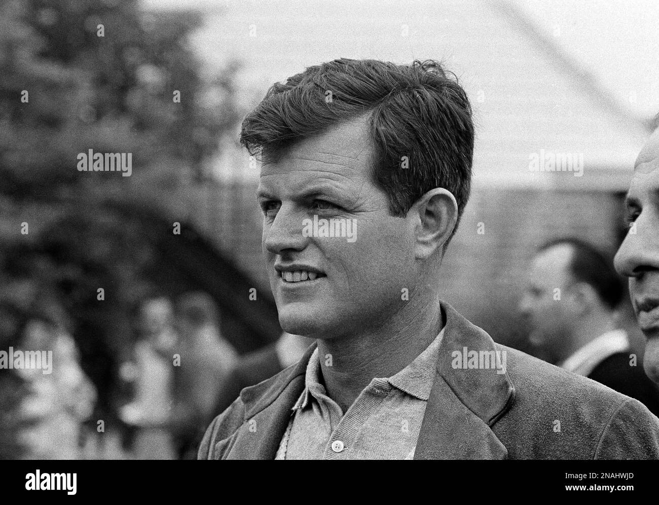 Edward Ted Kennedy as appeared during a party at the Kennedy Compound ...