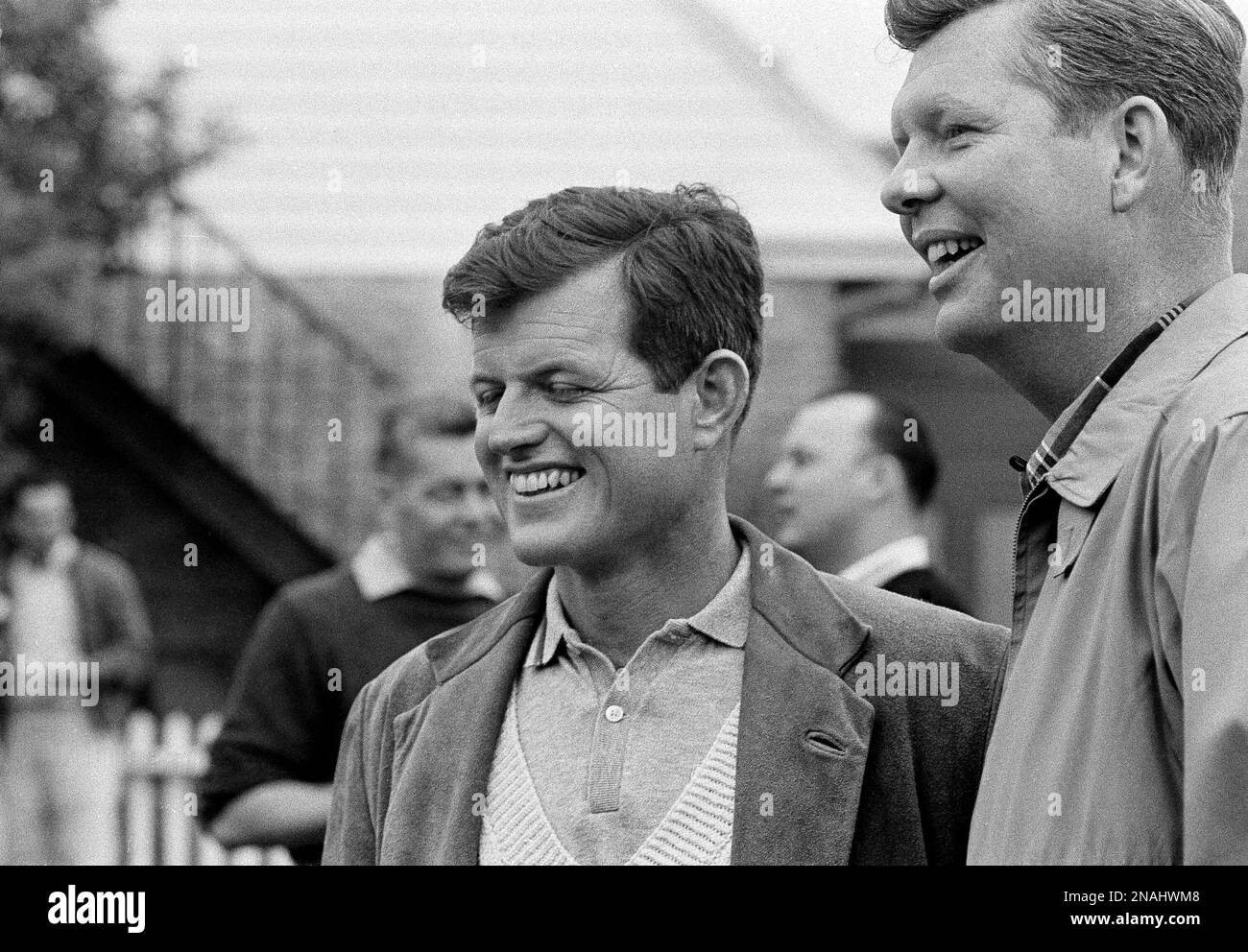 Edward Ted Kennedy as appeared during a party at the Kennedy Compound ...