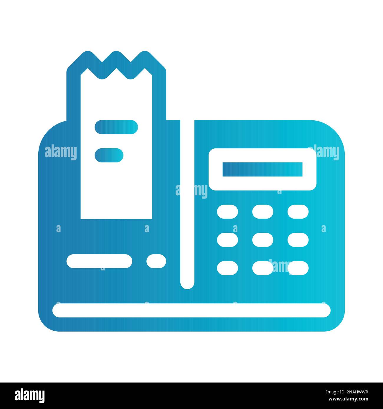 Vector cashier machine on Cut Out Stock Images & Pictures - Alamy