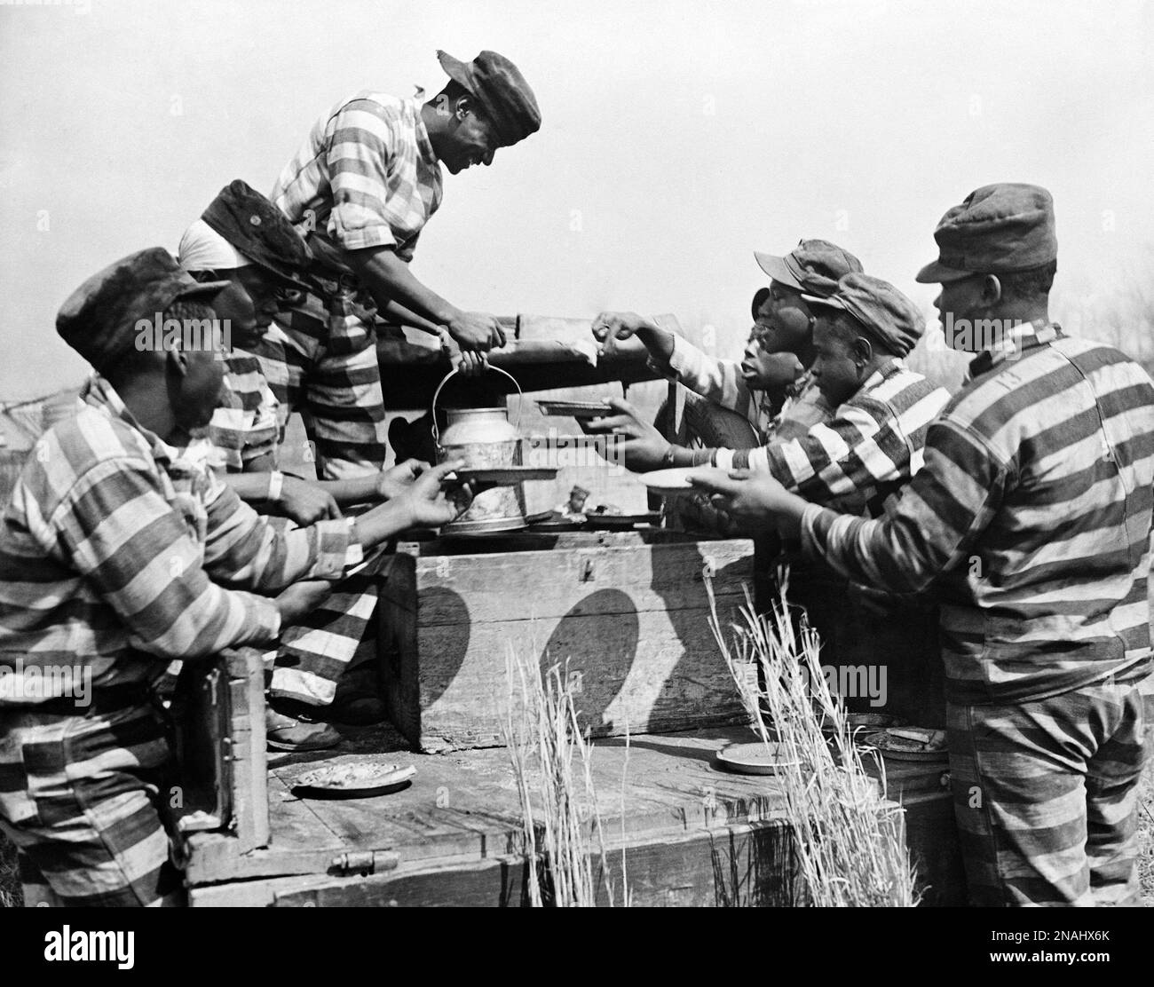 The 8-hours working day has finally come to the chain gangs of the Bibb ...