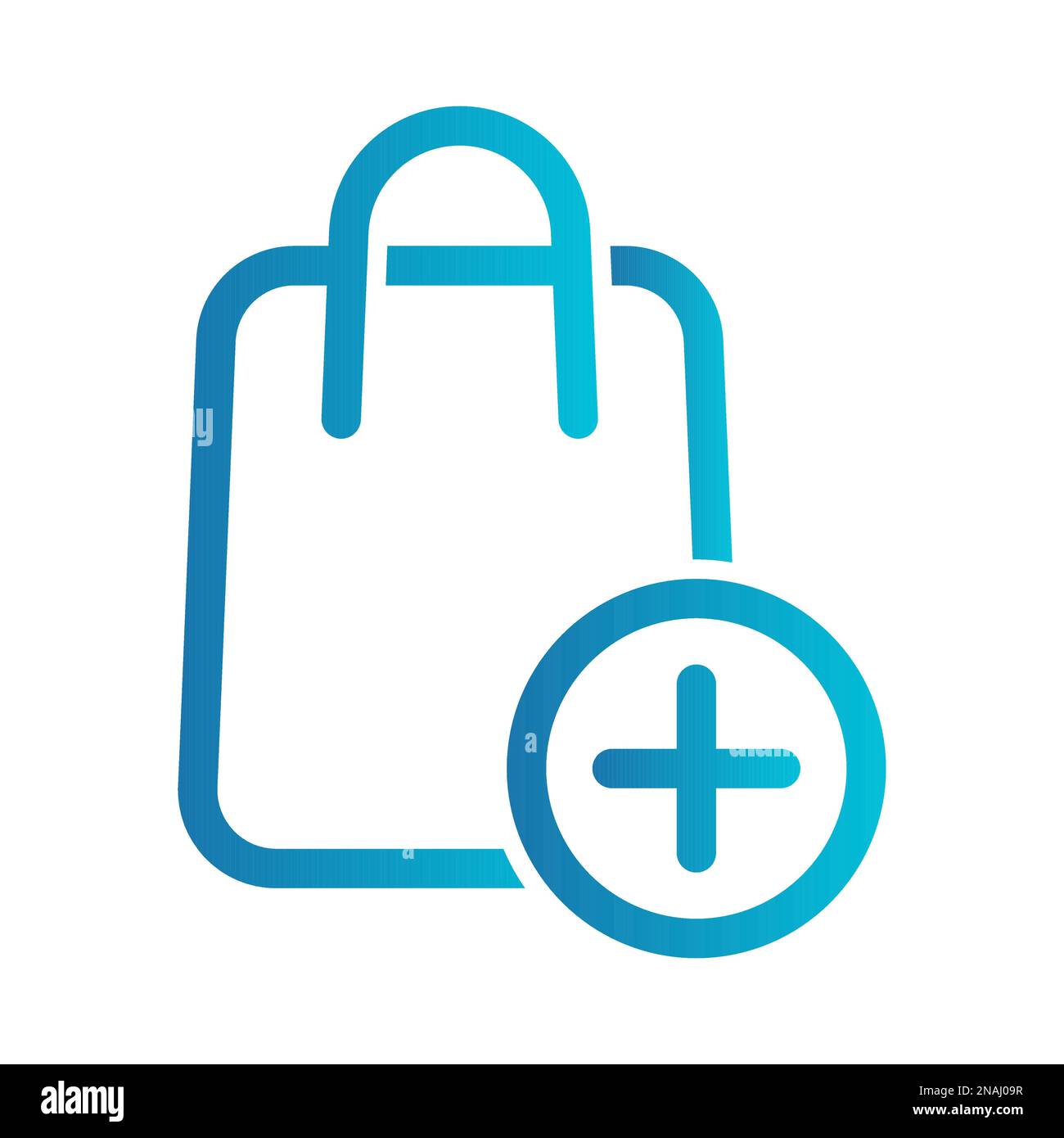 Simple bag outline hi-res stock photography and images - Alamy