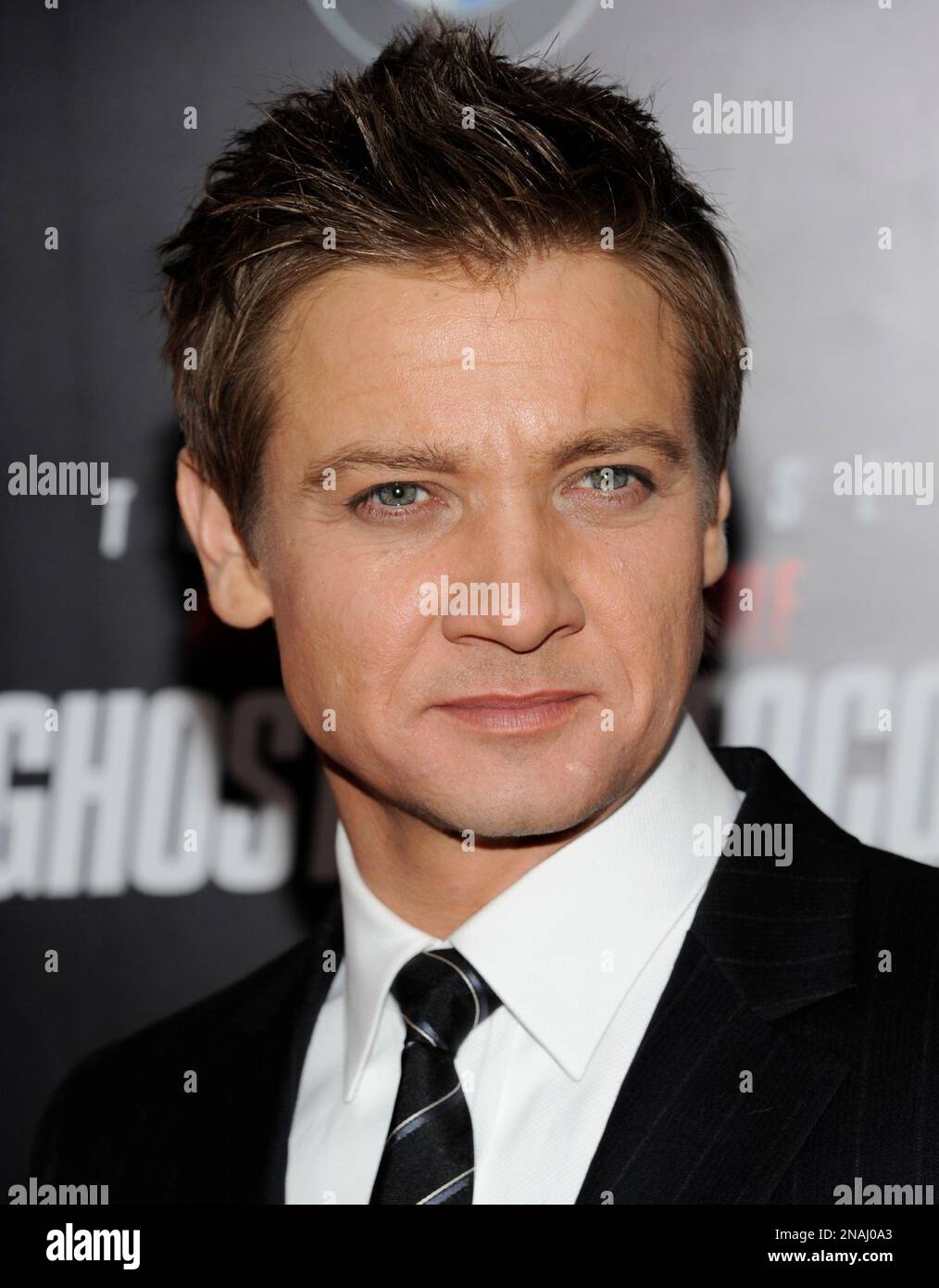 Actor Jeremy Renner attends the U.S. premiere of "Mission: Impossible ...