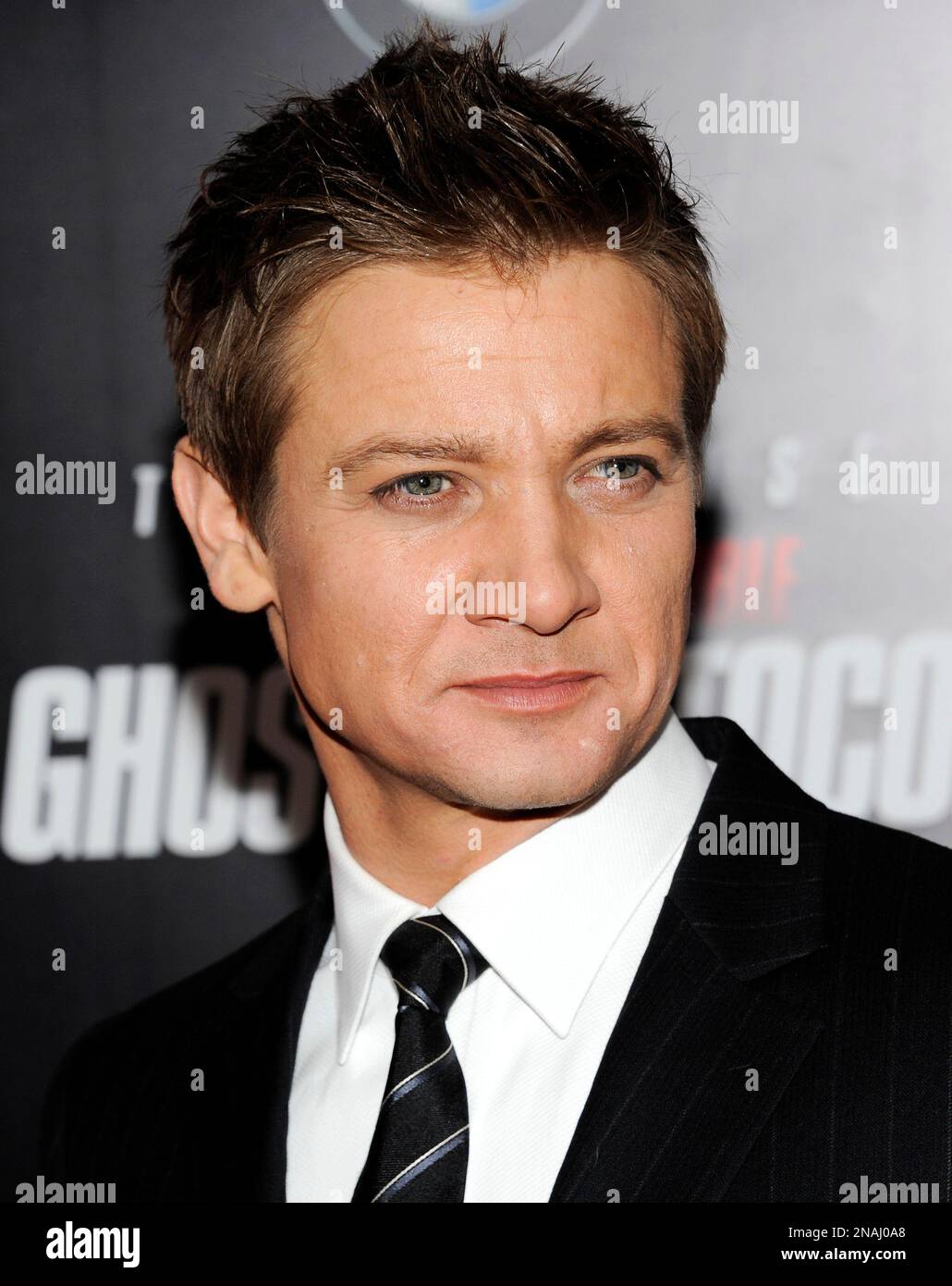 Actor Jeremy Renner attends the U.S. premiere of "Mission: Impossible ...