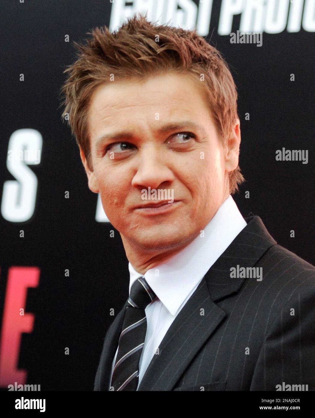 Actor Jeremy Renner attends the U.S. premiere of "Mission: Impossible ...