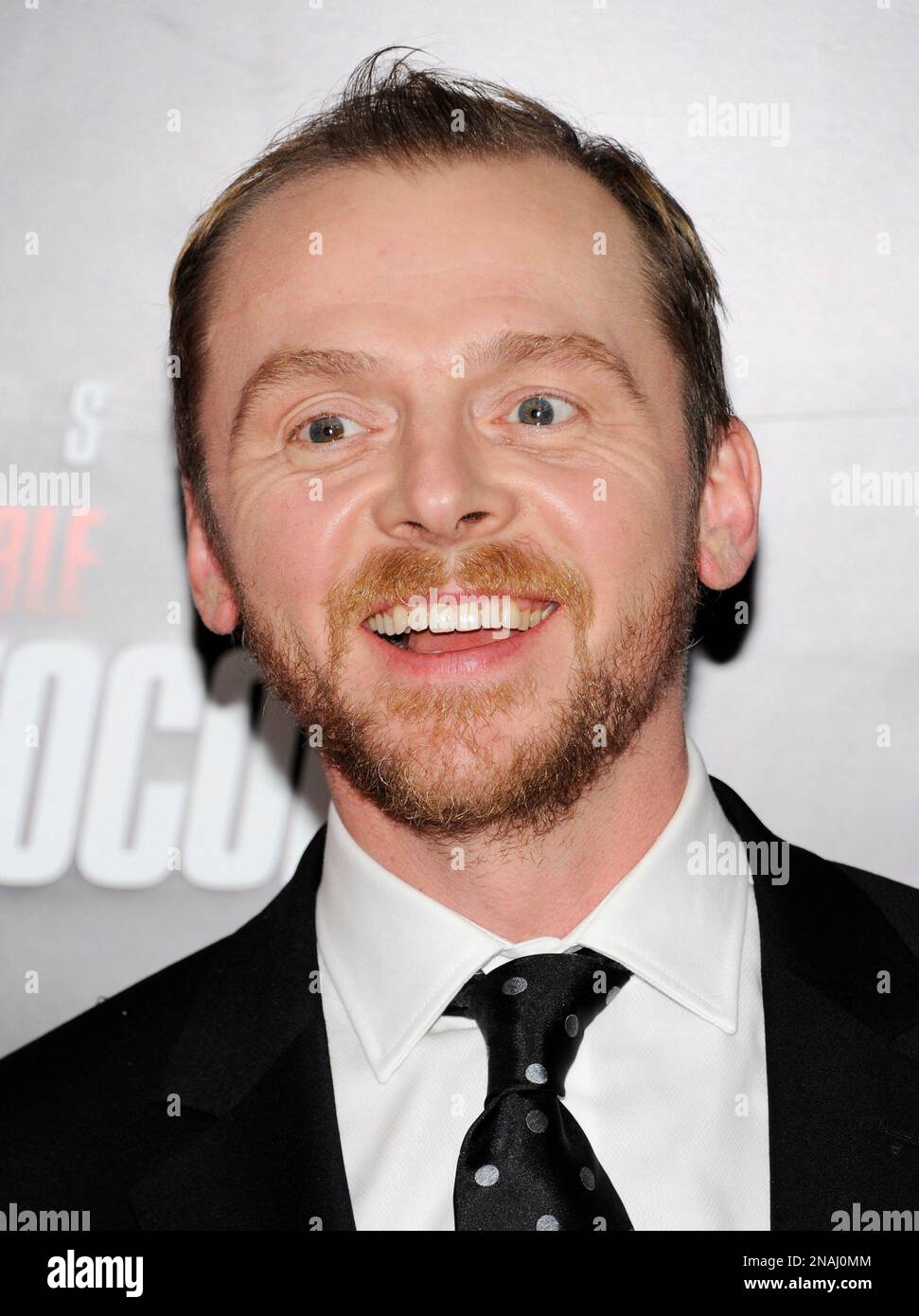 Actor Simon Pegg attends the U.S. premiere of "Mission: Impossible ...