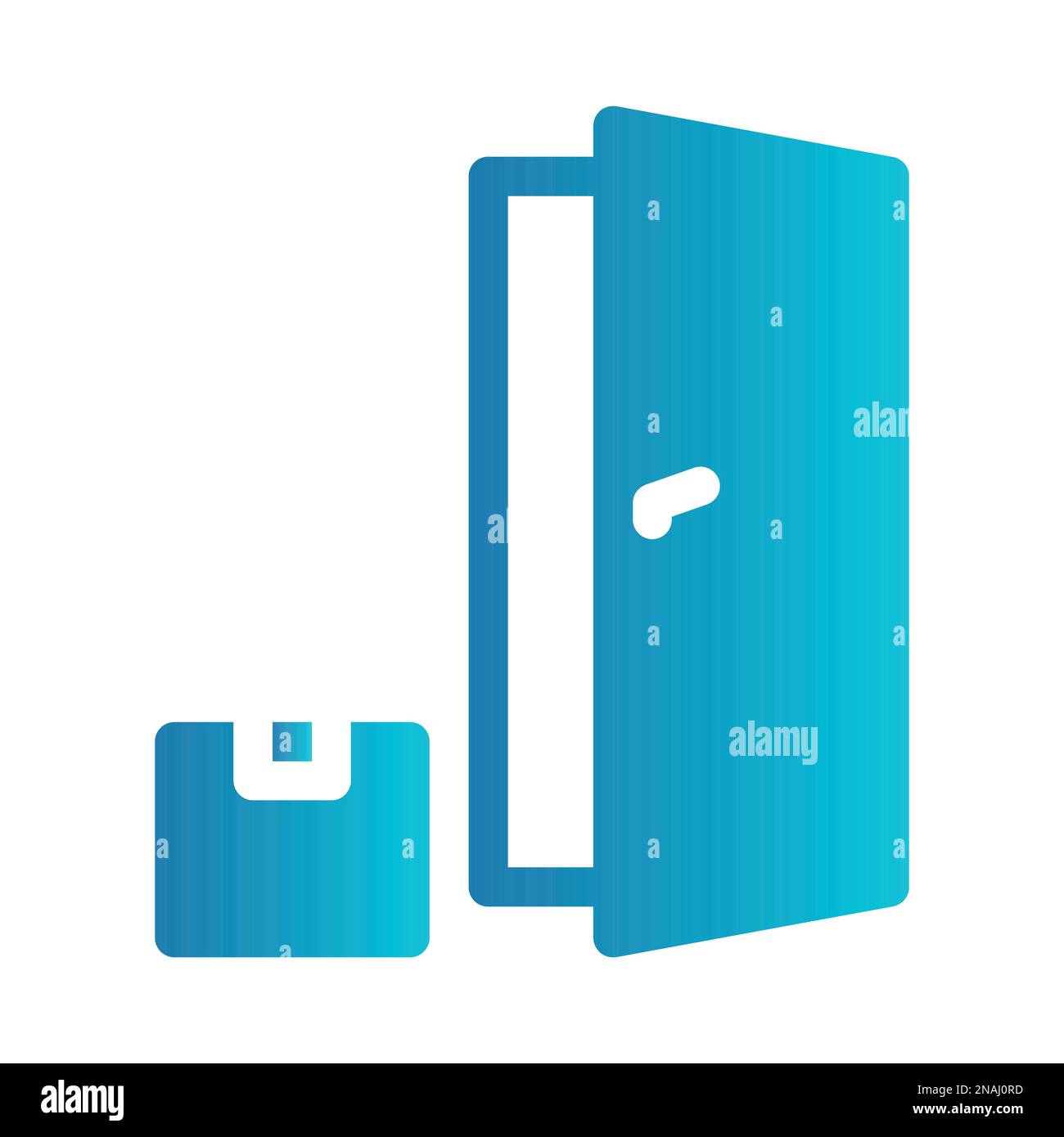 Secure delivery box Stock Vector Images - Alamy