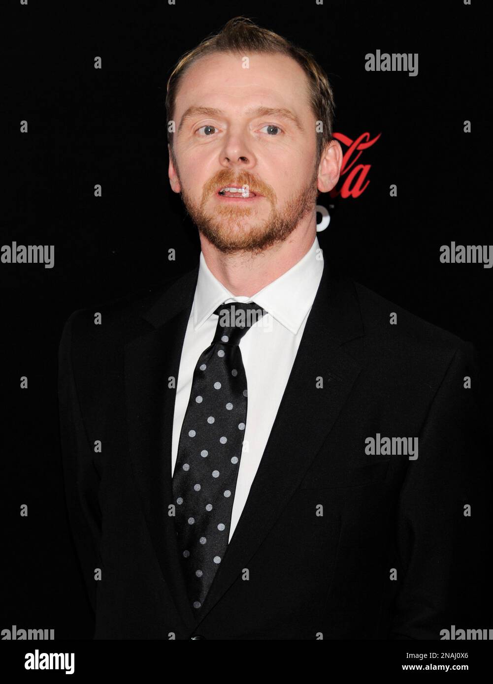 Actor Simon Pegg attends the U.S. premiere of "Mission: Impossible ...