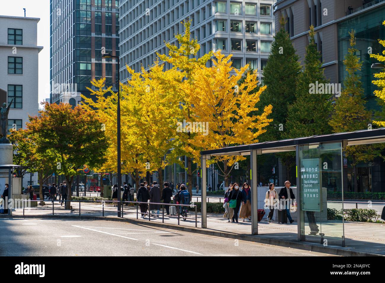 Marunouchi, Tokyo Station, Tokyo. (November 2022 Stock Photo - Alamy